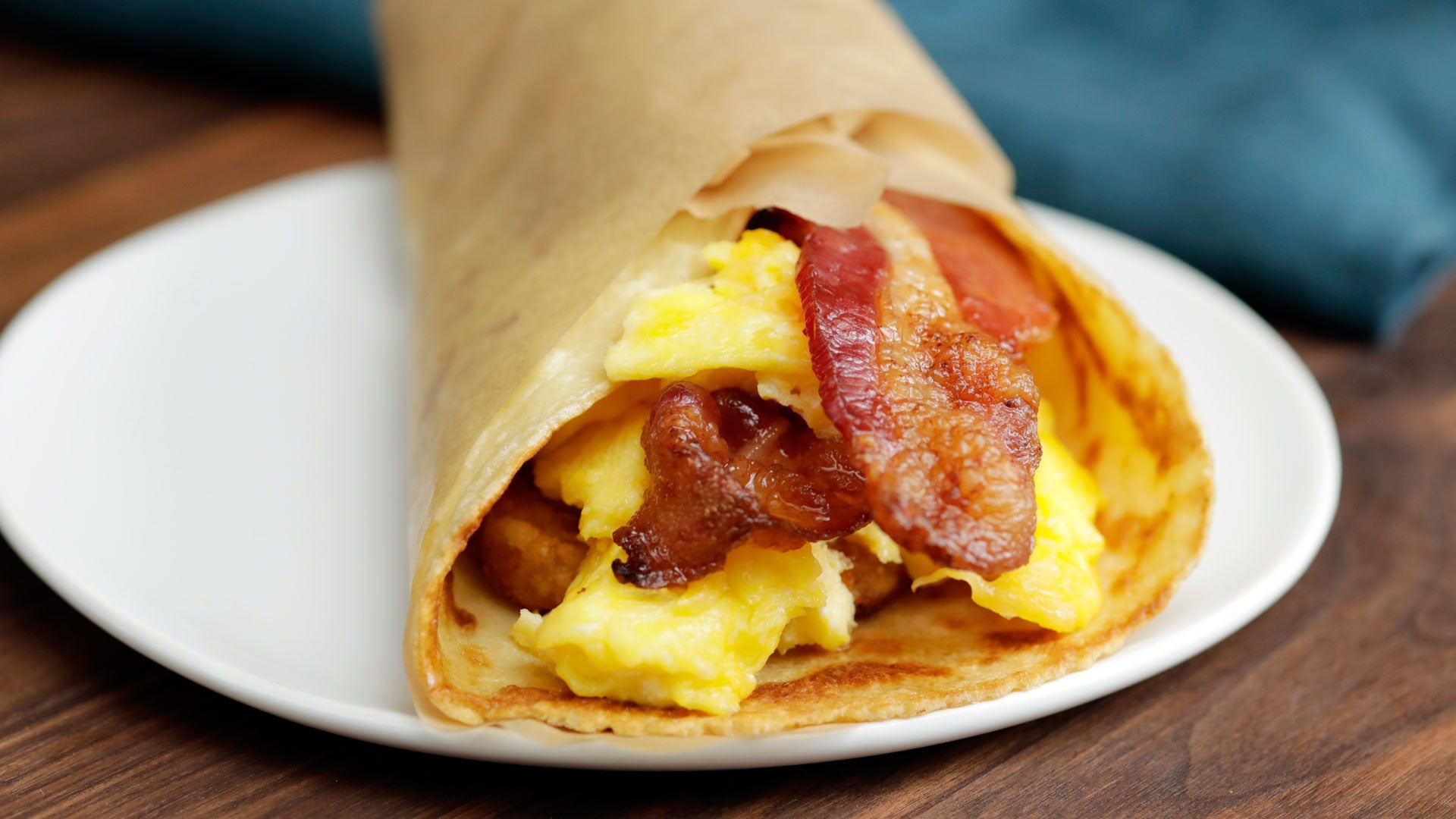 Toasted breakfast wrap | LOCKINGTON HALL FOOD BAR